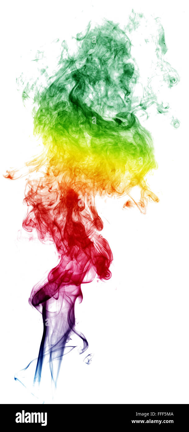 Colorful Smoke Drawings