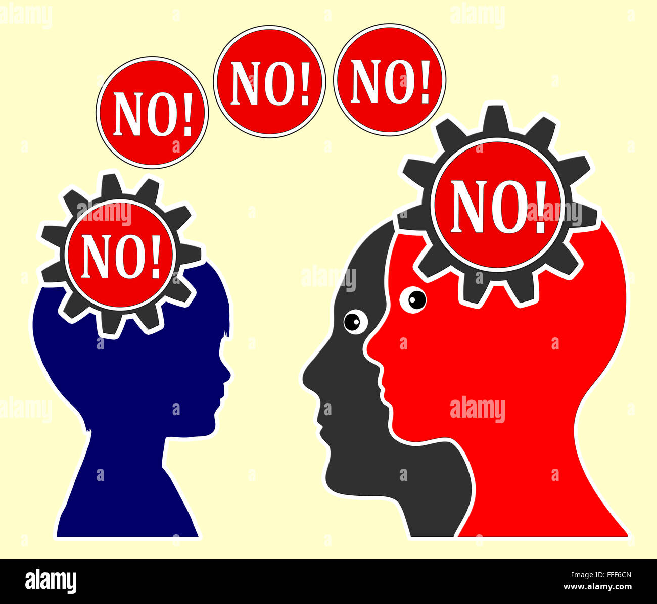 Weakening your Child Stock Photo - Alamy