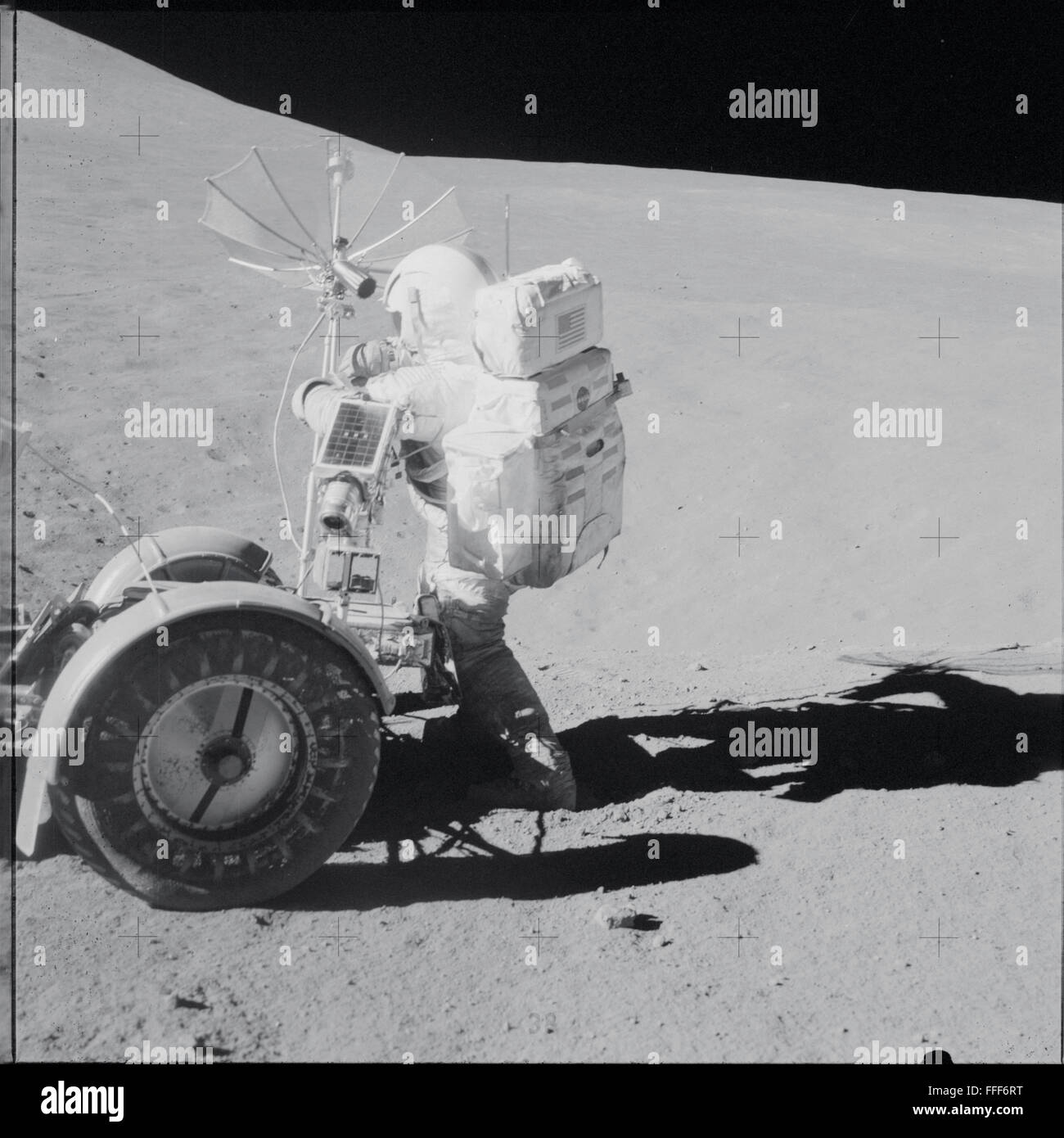 The Apollo 15 mission's full photographic archive, featuring astronauts ...