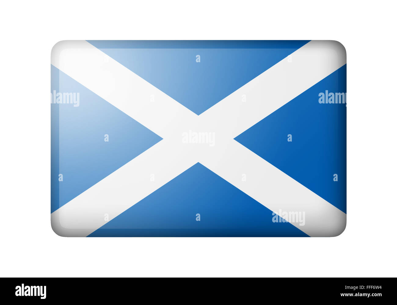 The Scotland flag Stock Photo - Alamy