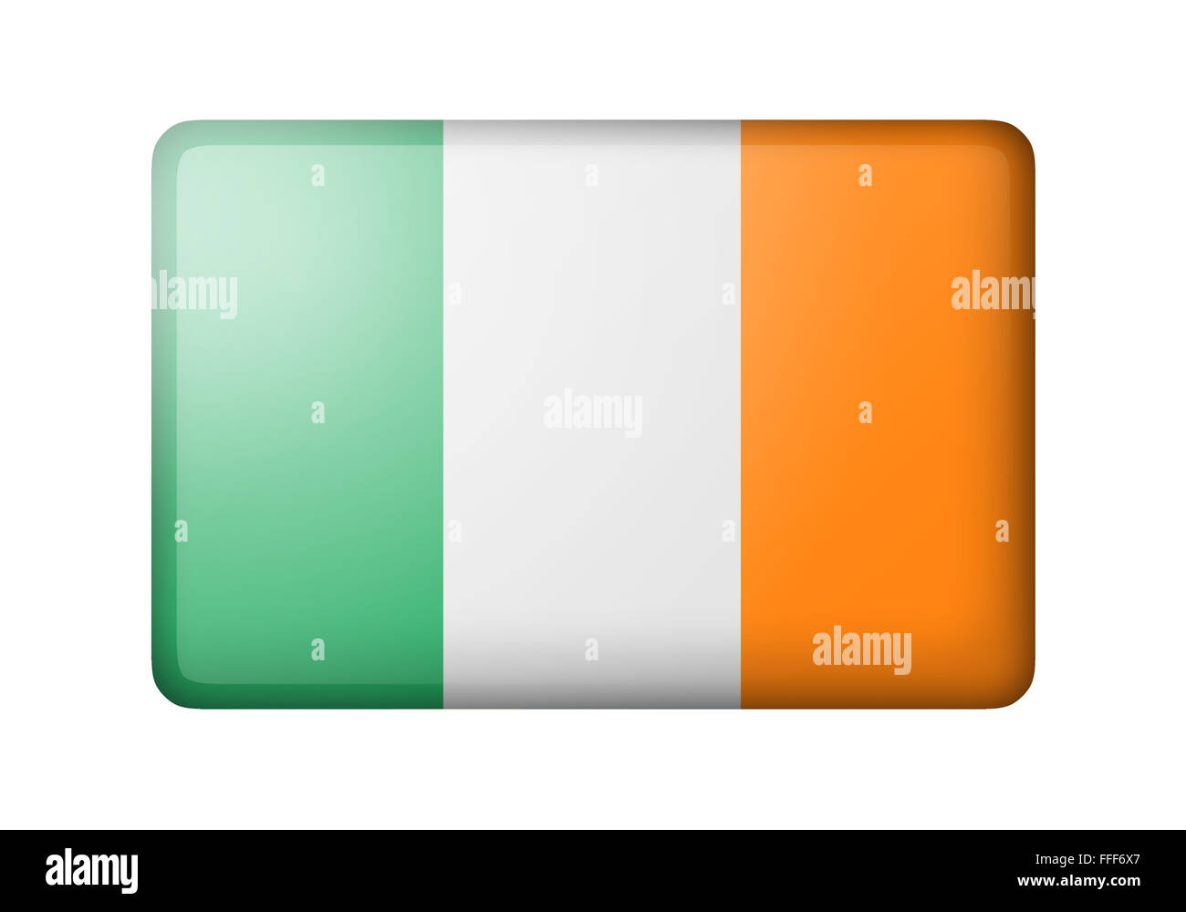 The irish flag Stock Photo - Alamy