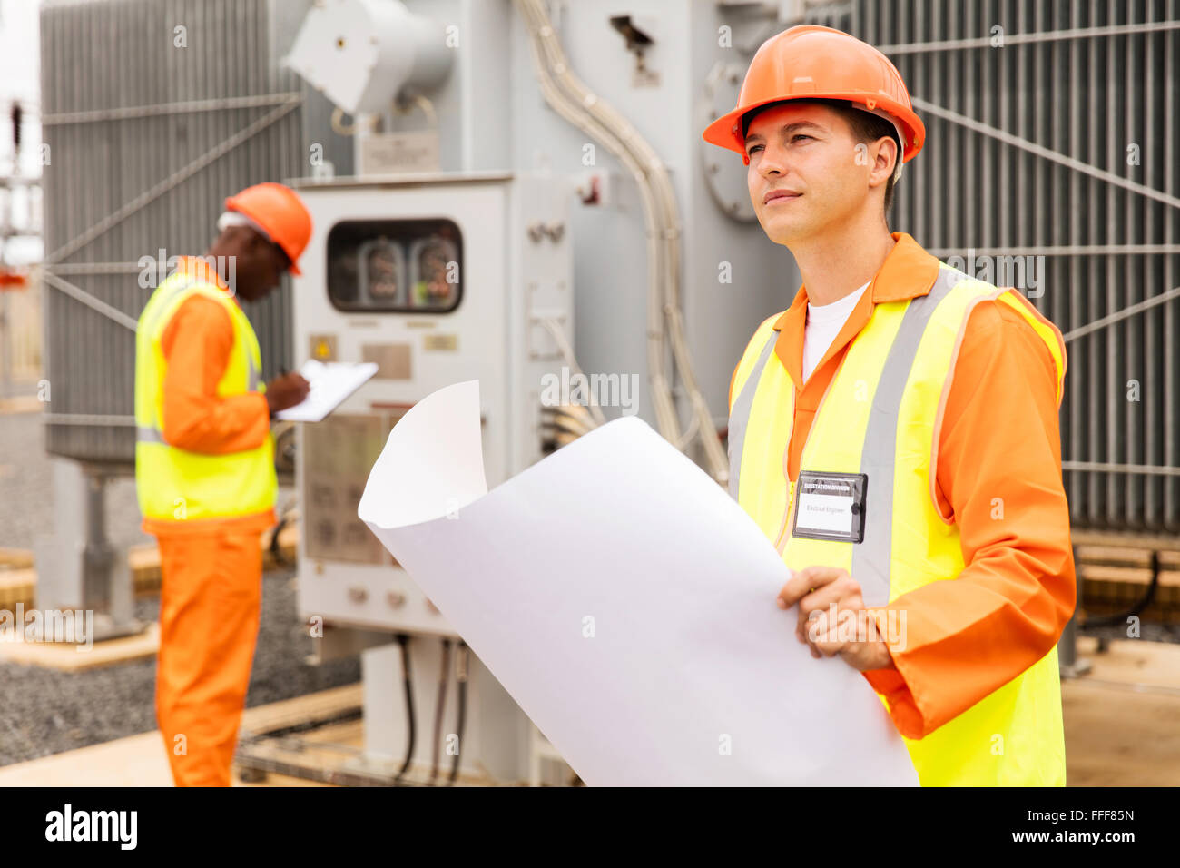 Engineer electric engineer hi-res stock photography and images - Alamy