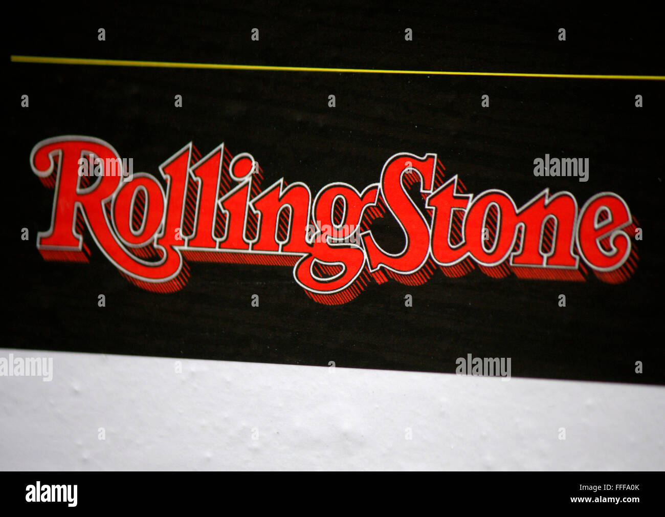 Rolling Stones Magazine Logo Font