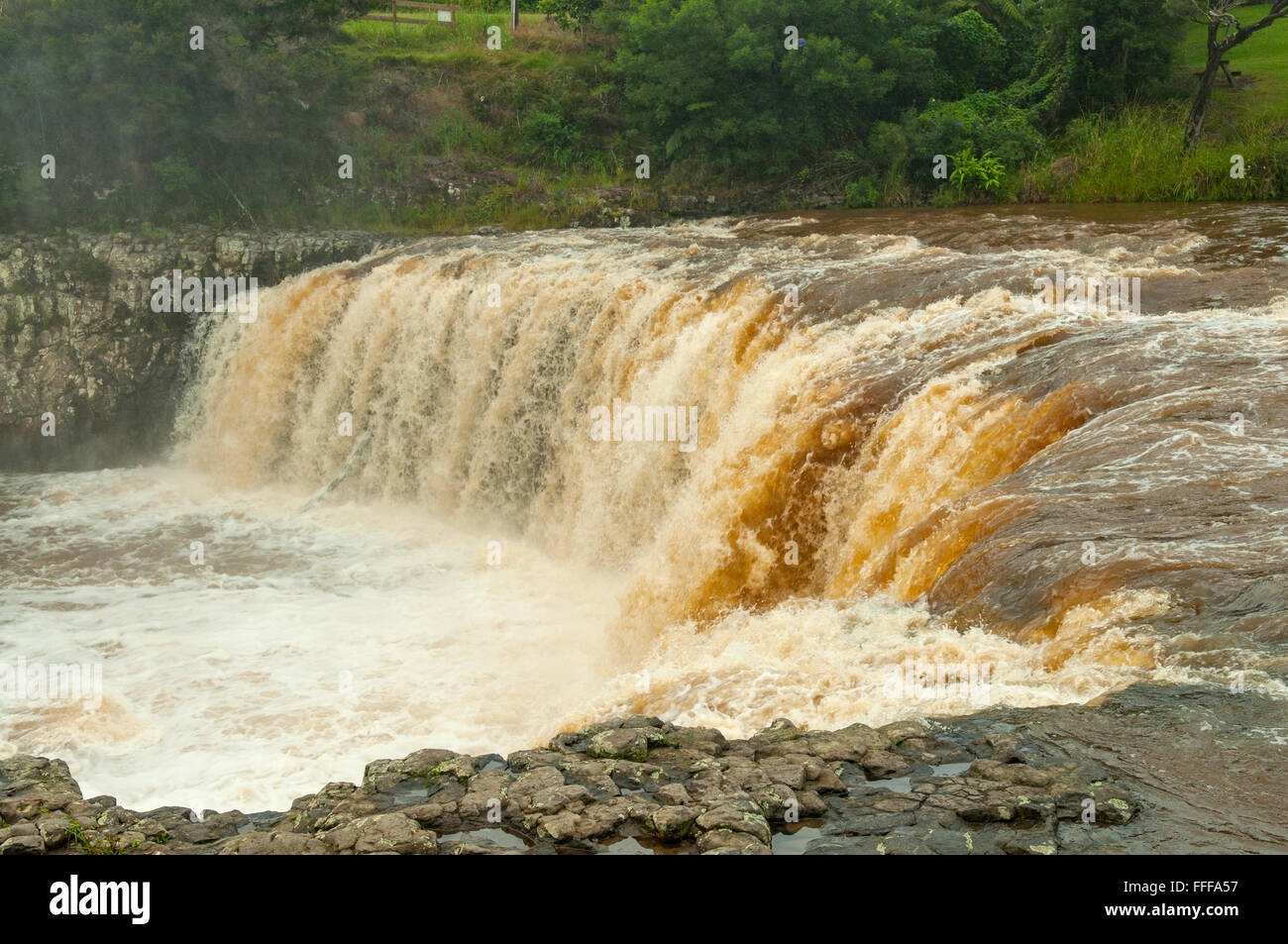 Haruru Falls, Waitangi, Bay of Islands, New Zealand Stock Photo - Alamy