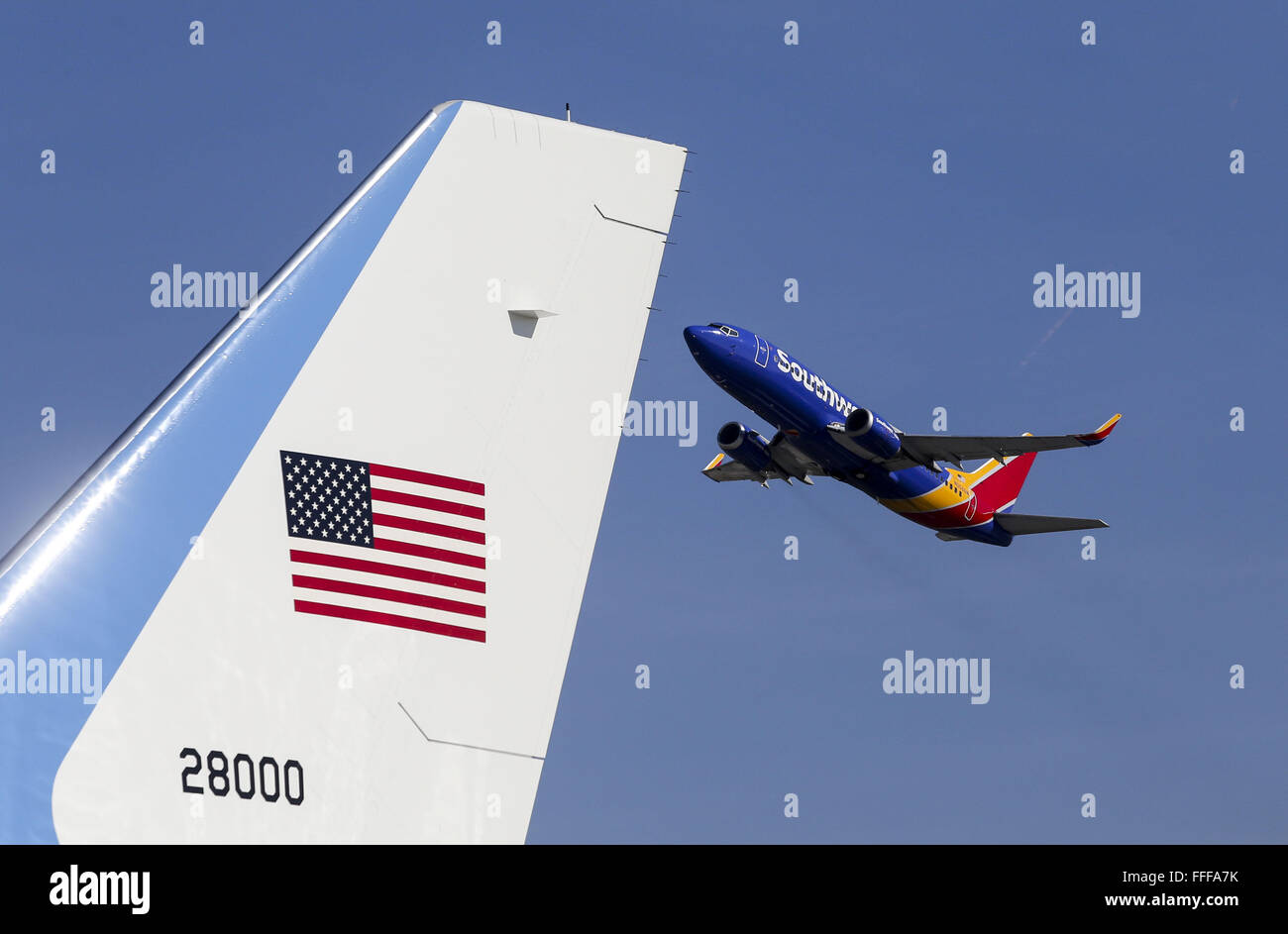 Los Angeles, California, USA. 12th Feb, 2016. A Southwest Airline ...
