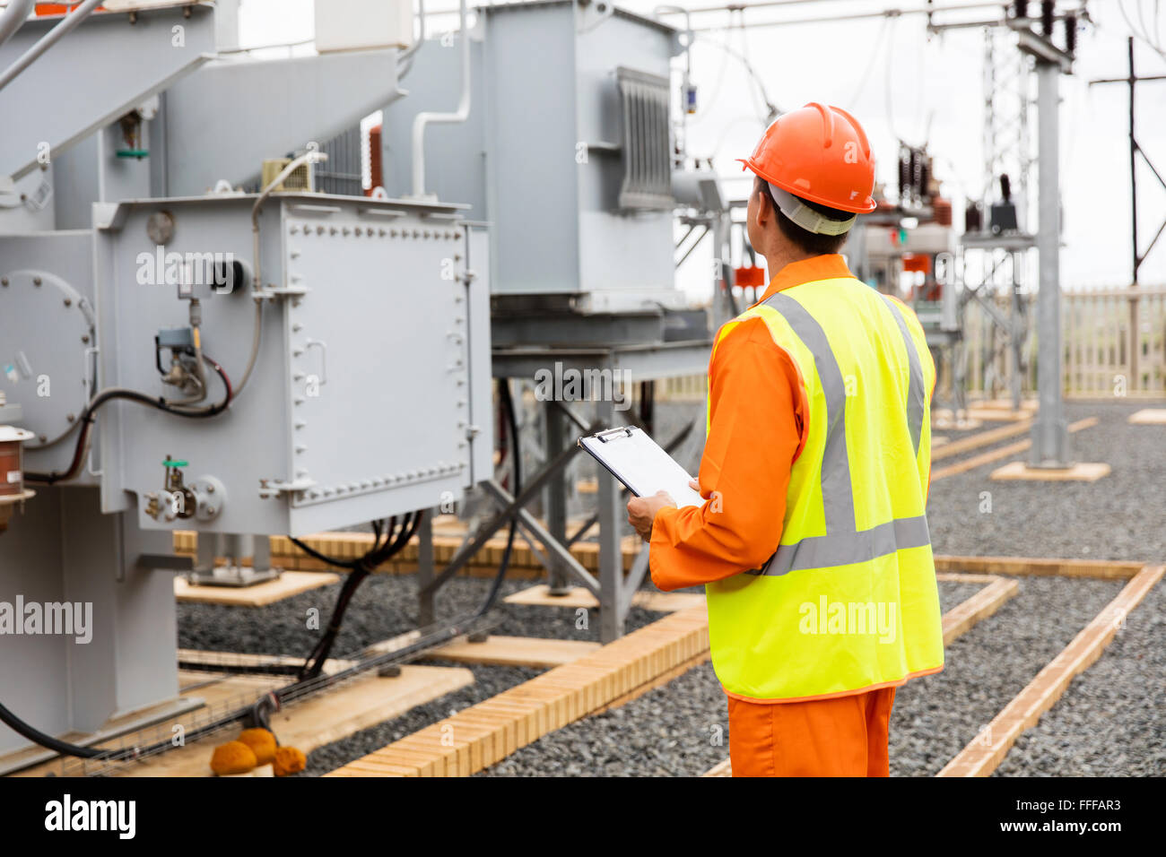 Electrical Substation Worker