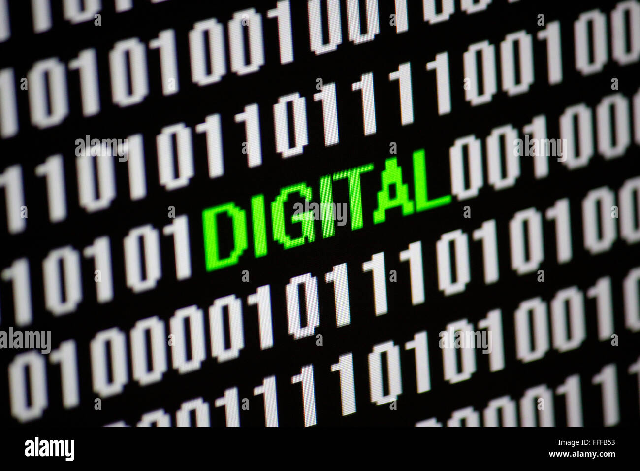 Symbolbild: digitales Leben: digital Stock Photo - Alamy