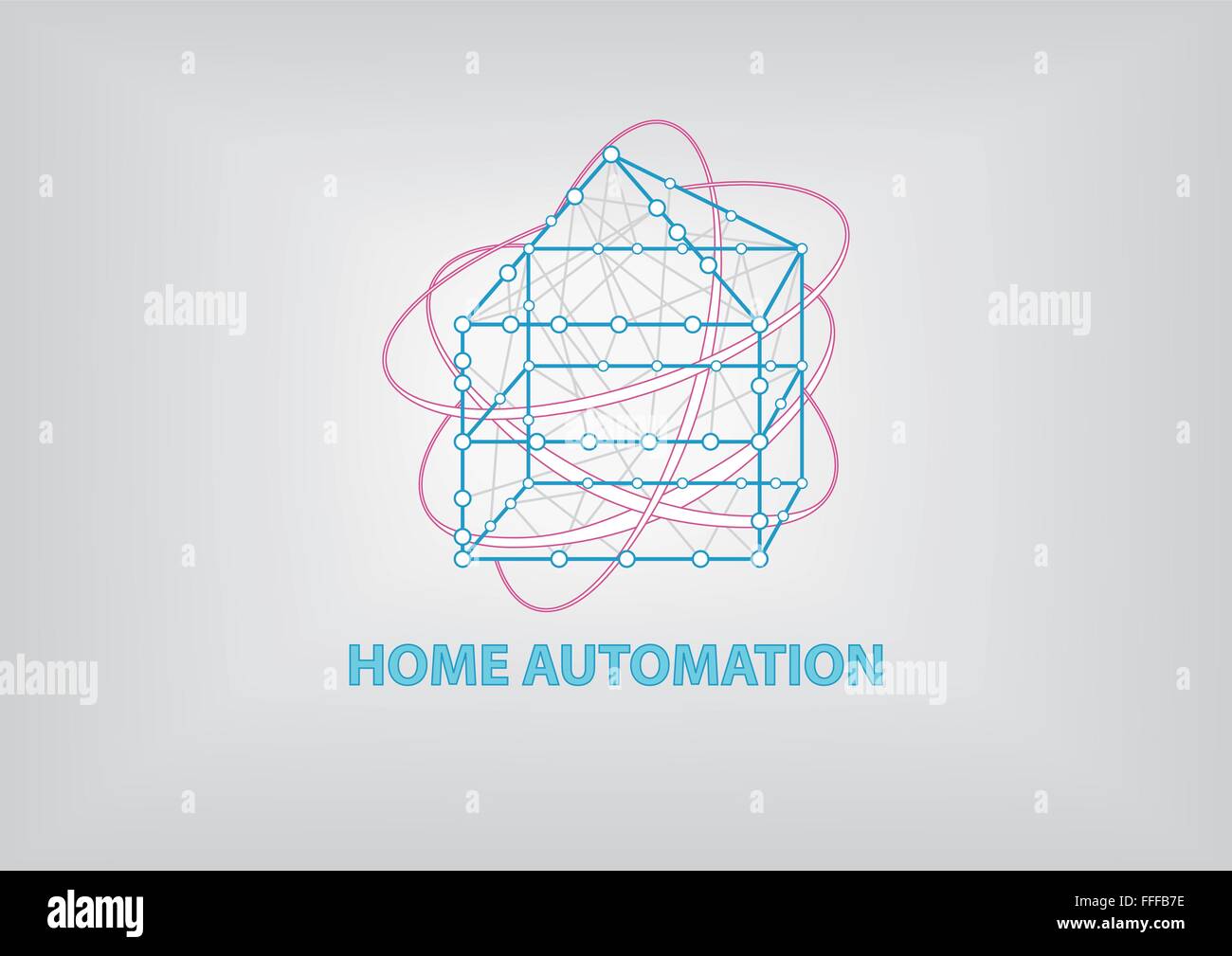 Smart home automation 3D simple vector Stock Vector Image & Art - Alamy