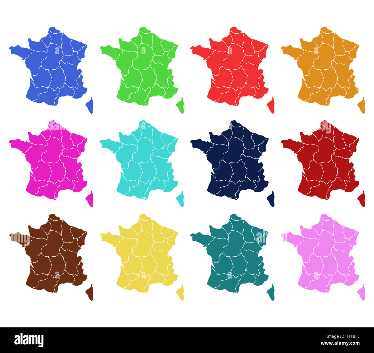 Map bordeaux france Cut Out Stock Images & Pictures - Alamy