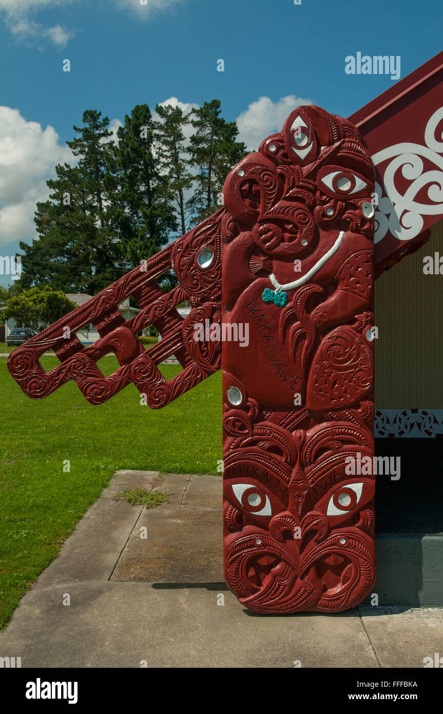 Pakowhai marae hi-res stock photography and images - Alamy