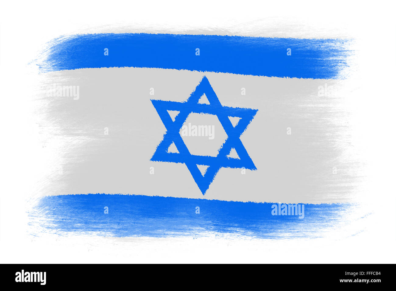 The Israeli flag Stock Photo - Alamy