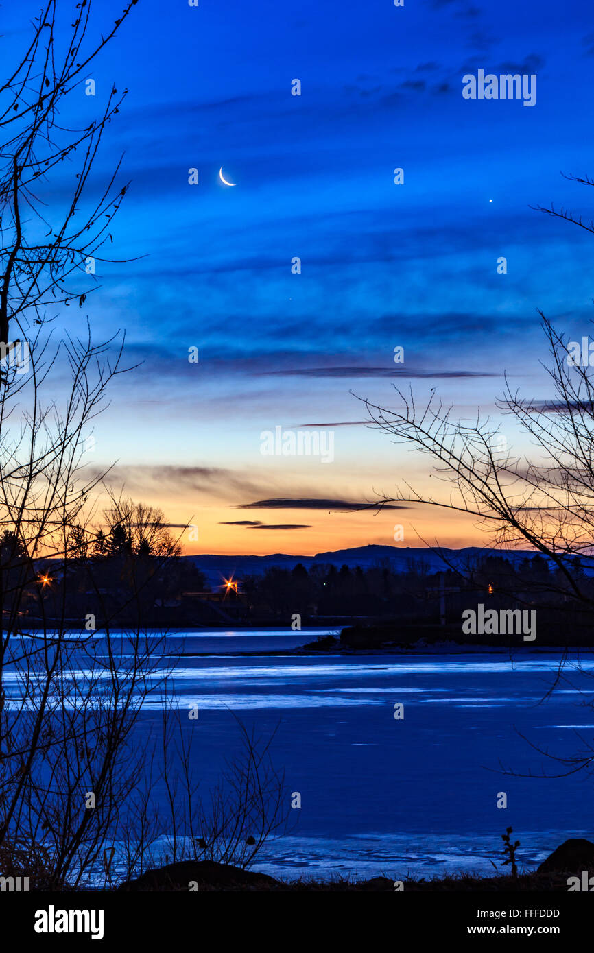 Morning Star And Crescent Moon at Thomas More blog