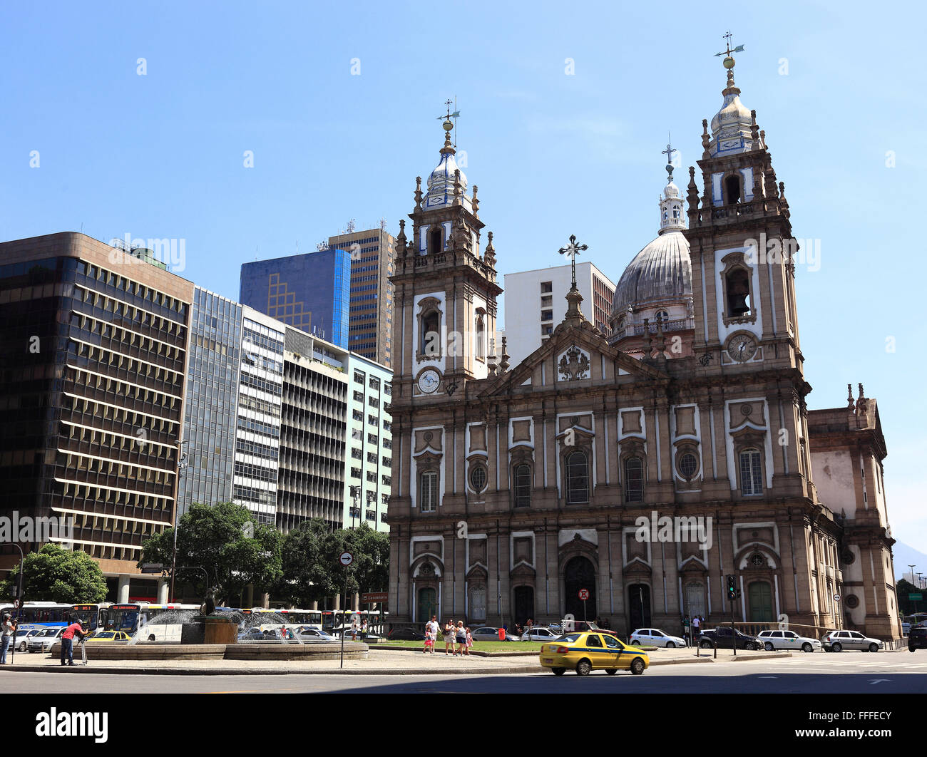 Church igreja da candelaria hi-res stock photography and images - Alamy