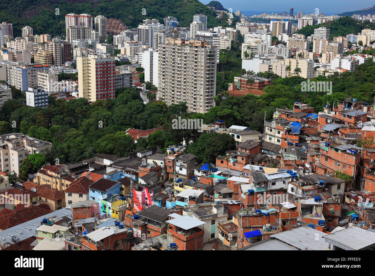 Favela Santa Marta, Rio de Janeiro, Brazil Stock Photo - Alamy