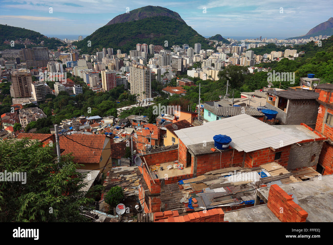 Favela Santa Marta, Rio de Janeiro, Brazil Stock Photo - Alamy