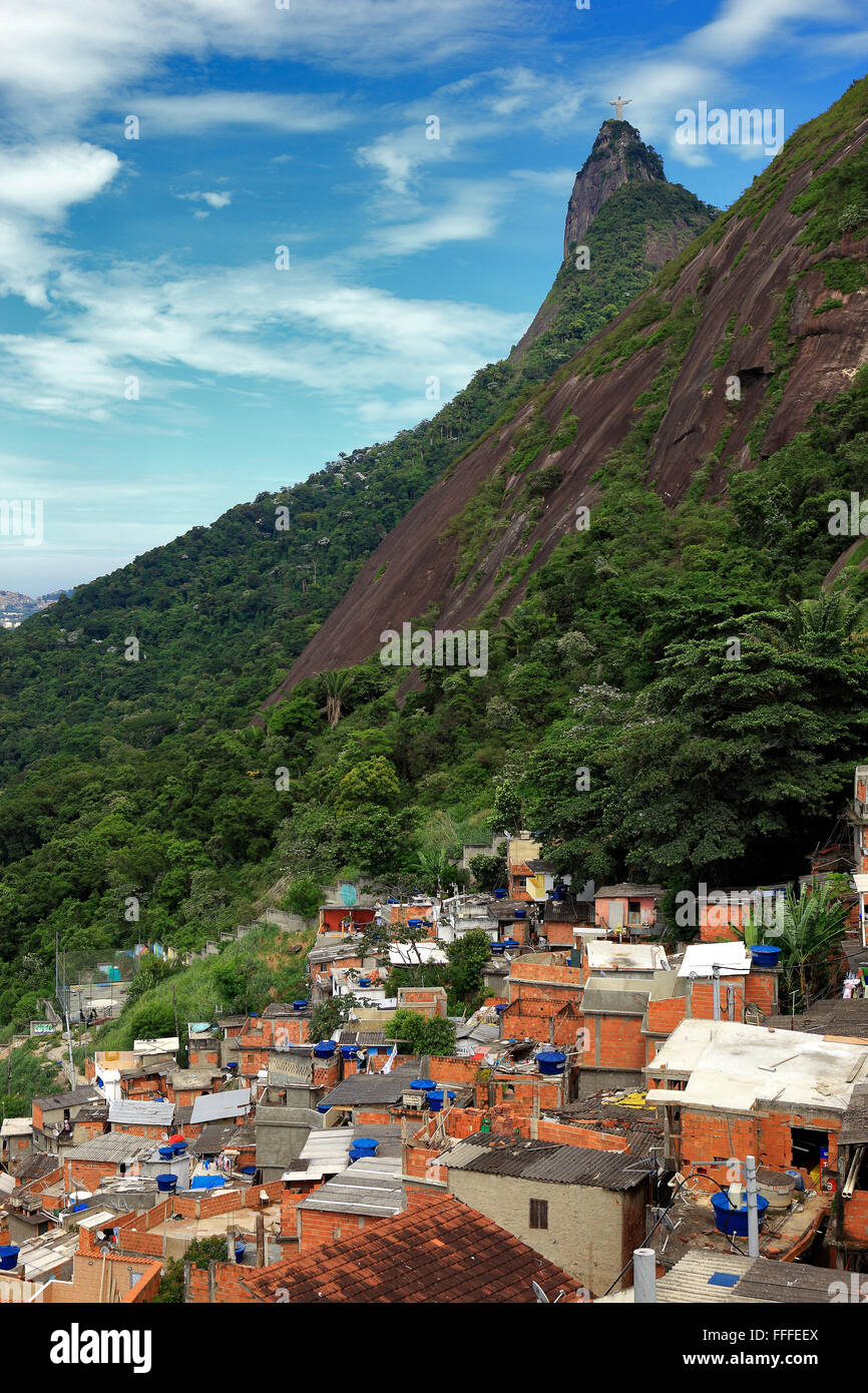 Favela Santa Marta, Rio de Janeiro, Brazil Stock Photo - Alamy