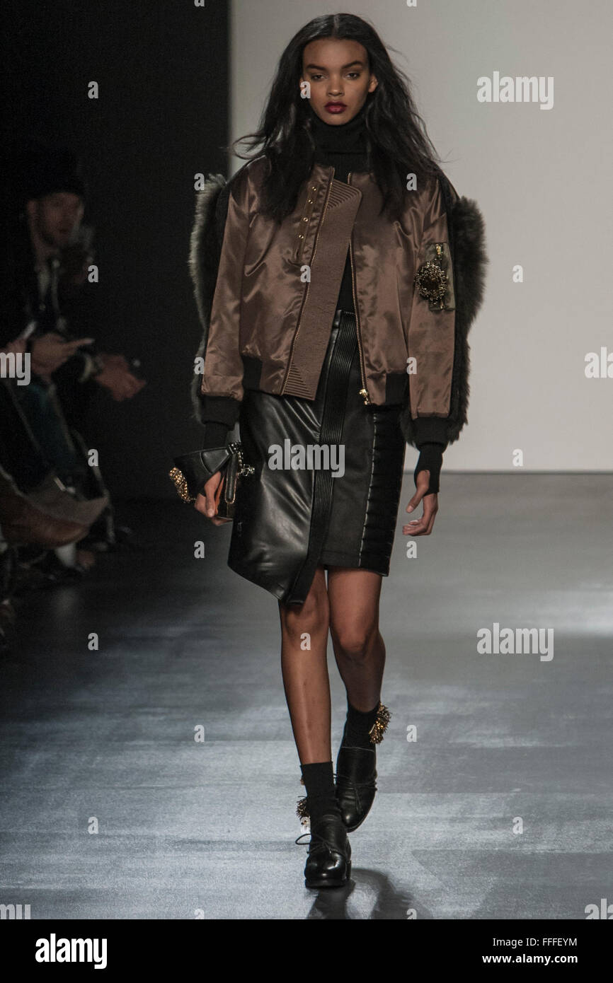 New York, New York, USA. 12th Feb, 2016. Yohanix Fall Winters 2016 ...