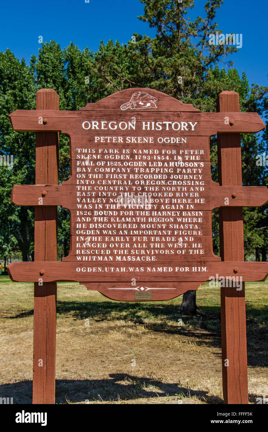 Signage viewpoint historical oregon sign park historic scenery nature ...