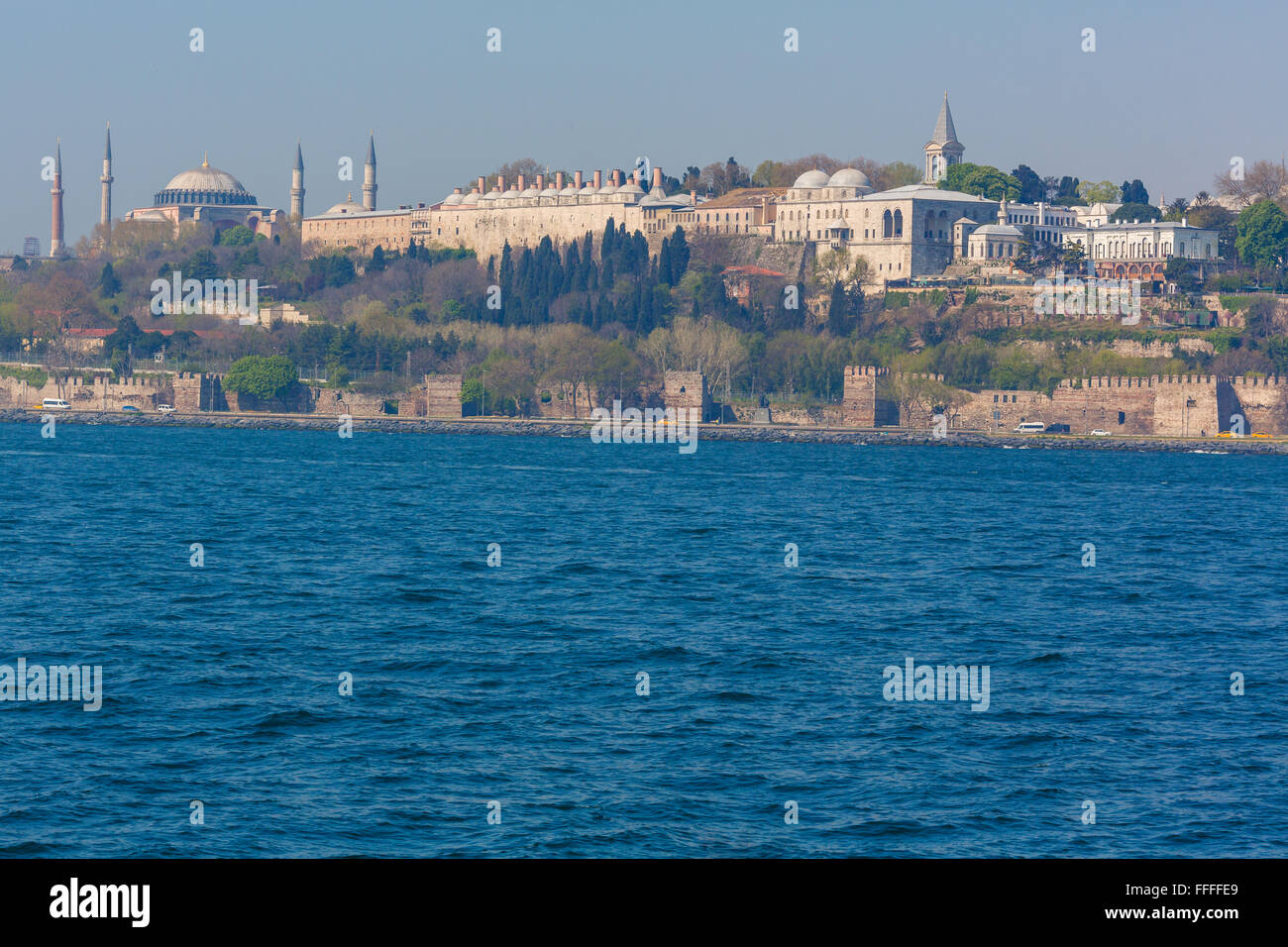 Cityscape of Istanbul, Turkey from Bosphorus Stock Photo - Alamy