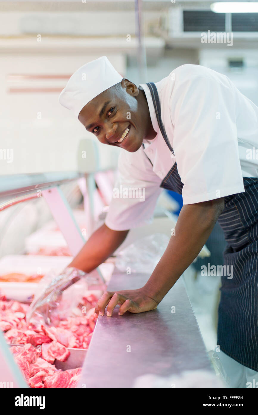 African american butcher hi-res stock photography and images - Alamy