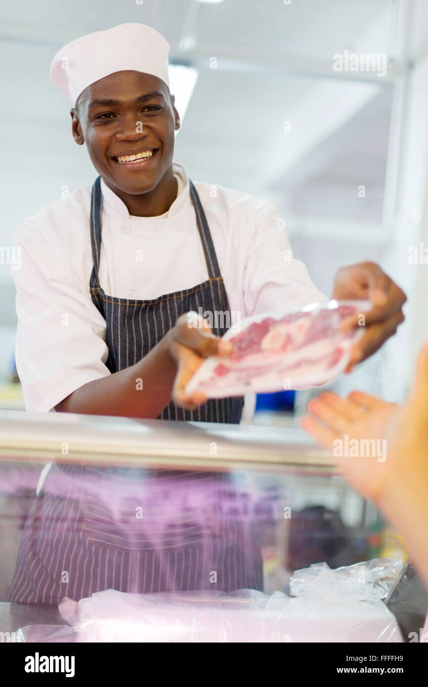 Receiving fresh meat hi-res stock photography and images - Alamy