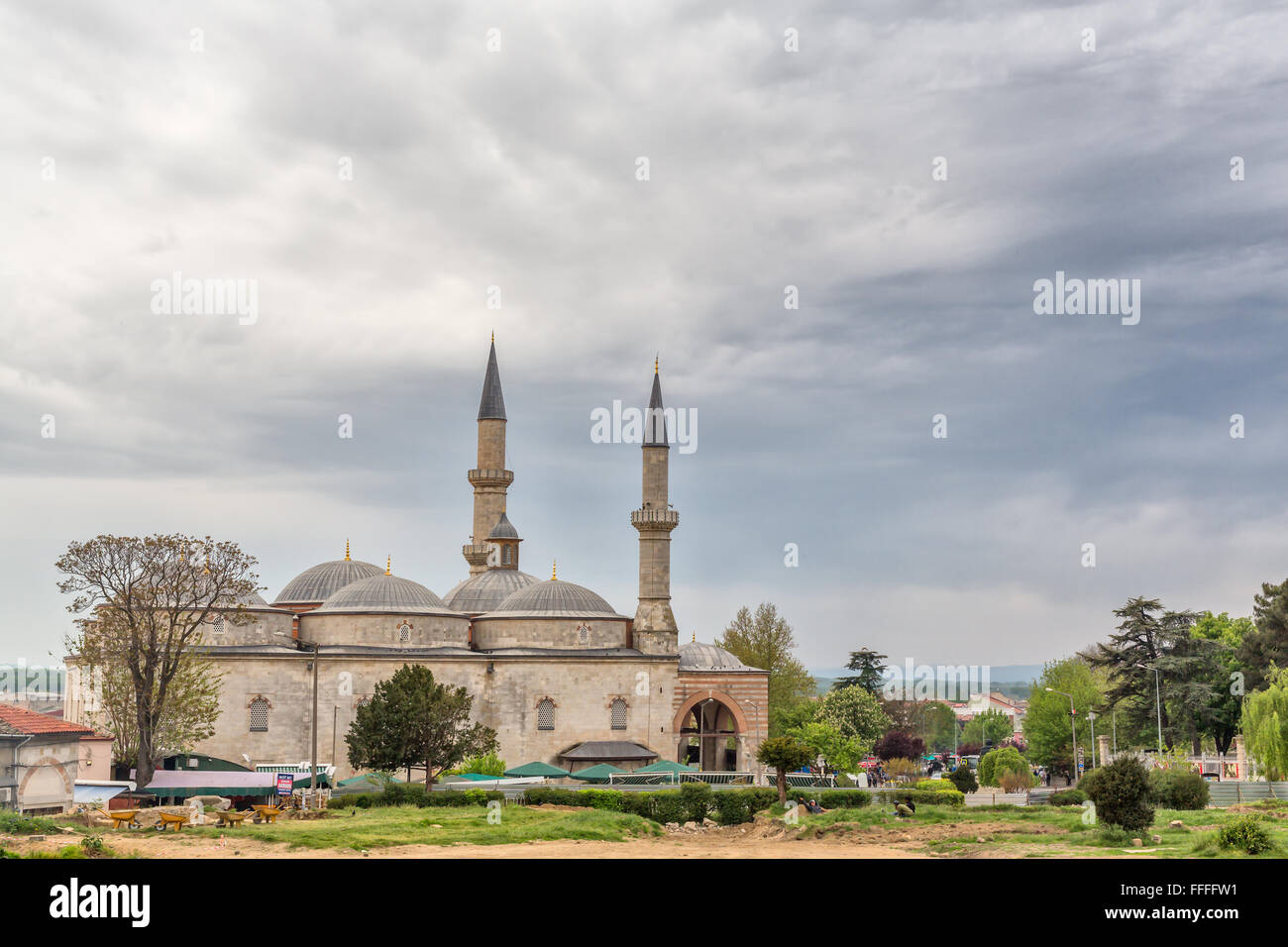 Eski mosque (1414), Edirne, Edirne Province, Turkey Stock Photo - Alamy