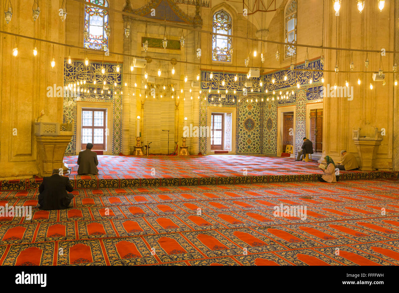 Interior of selimiye mosque hi-res stock photography and images - Alamy