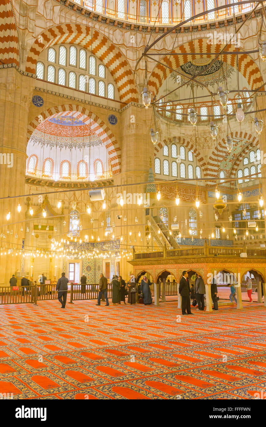 Selimiye mosque interior hi-res stock photography and images - Alamy