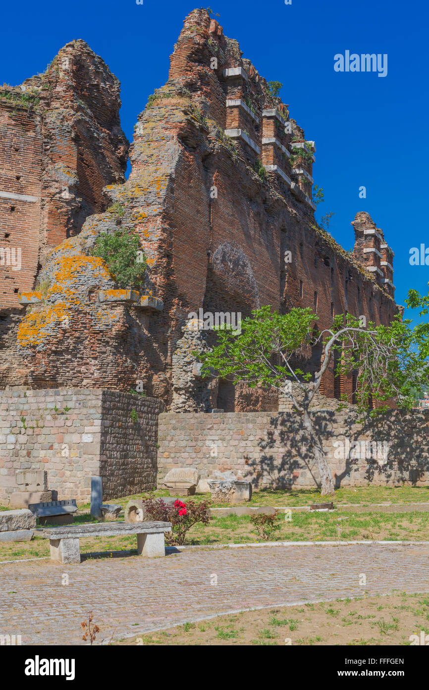 Red Basilica, temple of Isis and Serapis, Pergamon, Bergama, Izmir ...