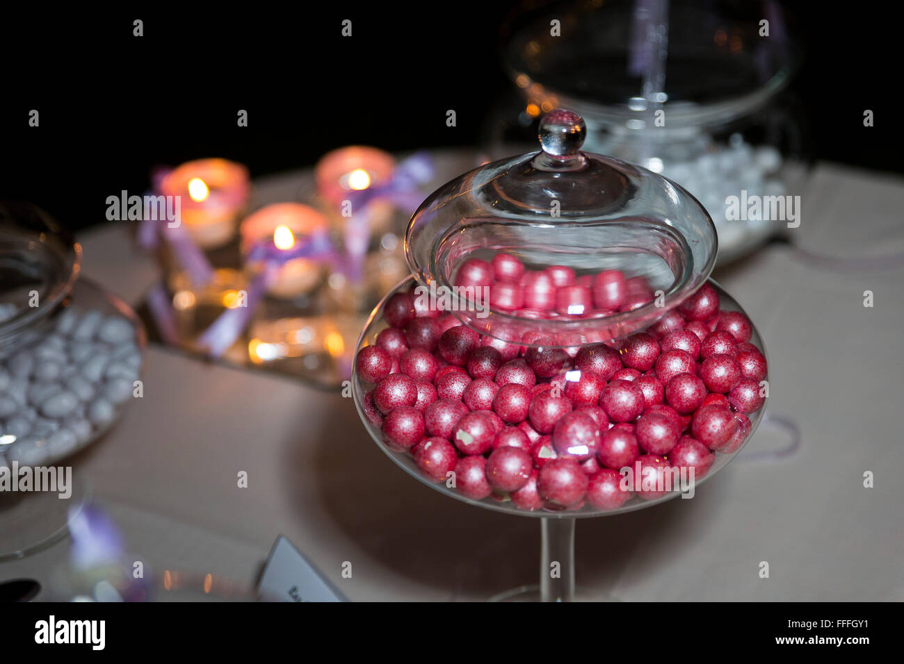 Round shaped confetti Stock Photo - Alamy