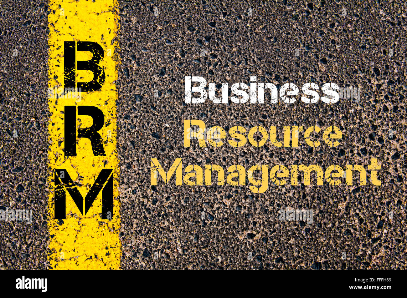Concept image of Business Acronym BRM Business Resource Management ...