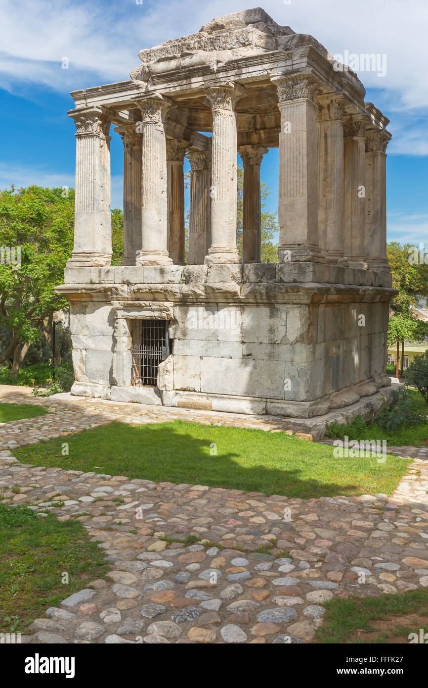 Gumuskesen tomb, Milas, Mugla Province, Turkey Stock Photo - Alamy