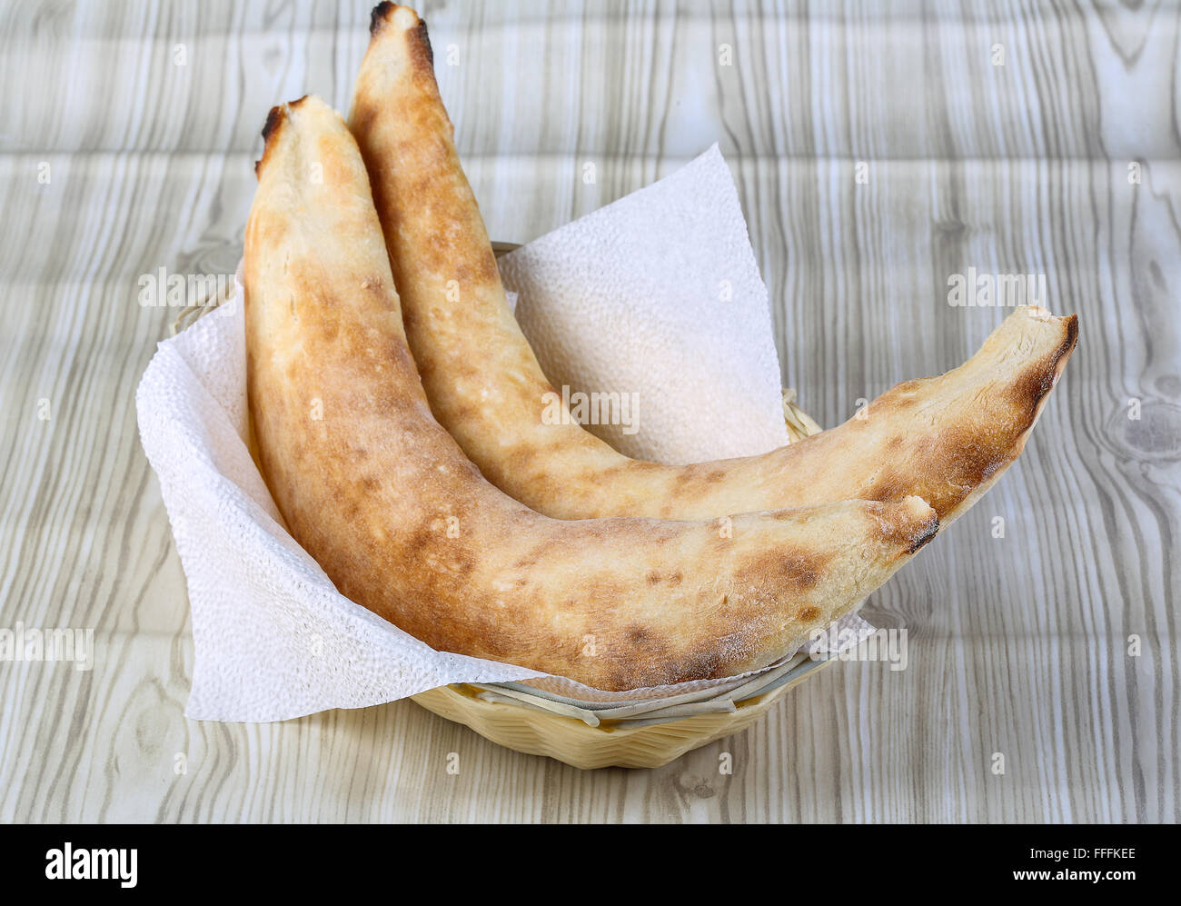 Two Fresh hot crusty cereal Homemade breads Stock Photo - Alamy