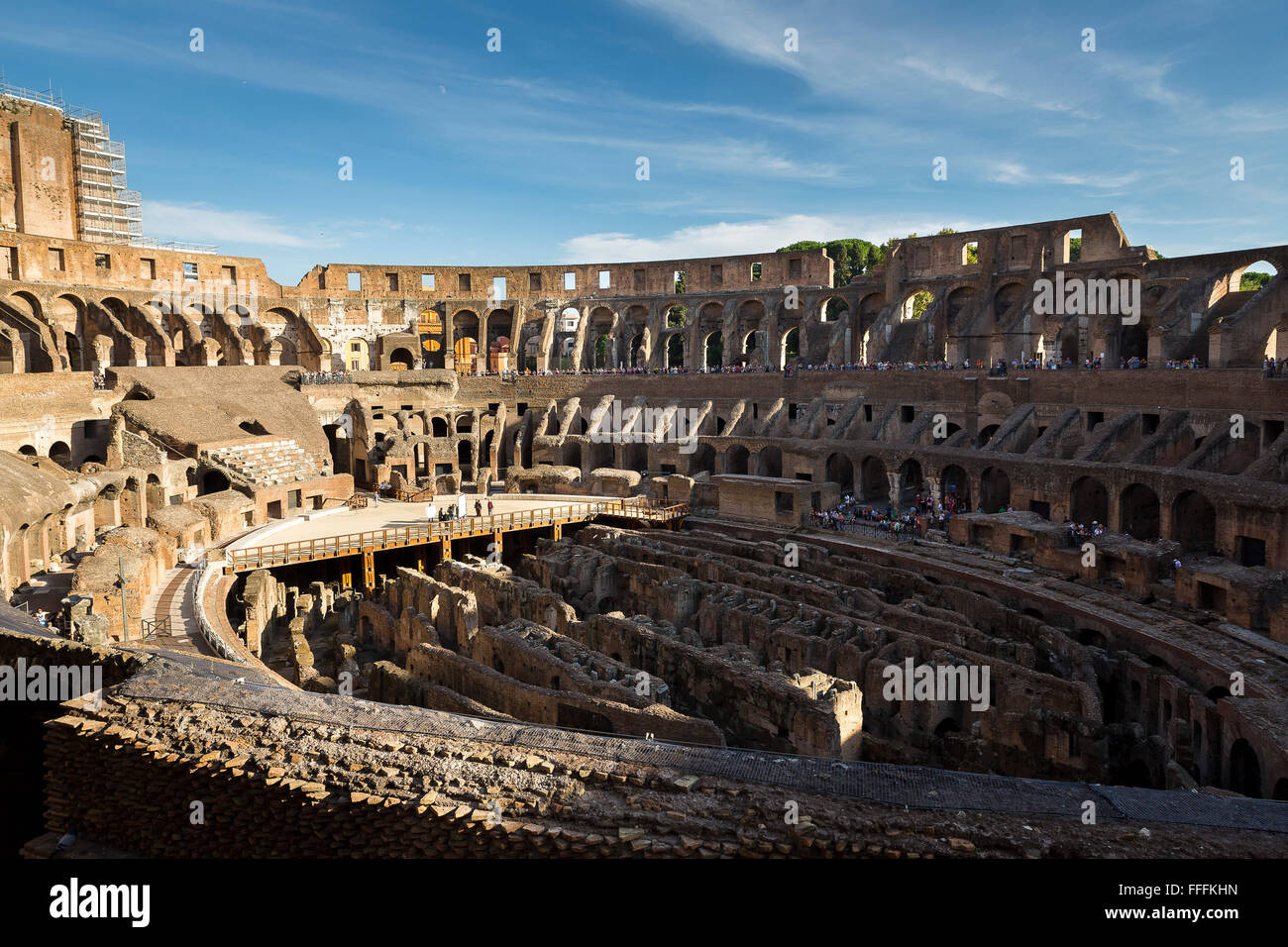 Colosseum rome interior hi-res stock photography and images - Alamy