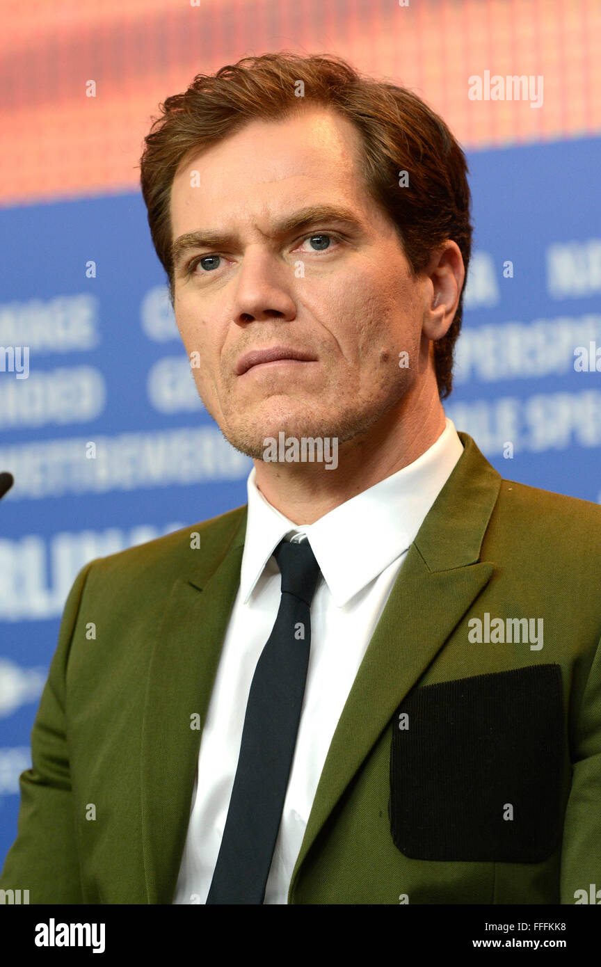 Berlin, Germany. 12th Feb, 2016. Michael Shannon during the 'Midnight ...