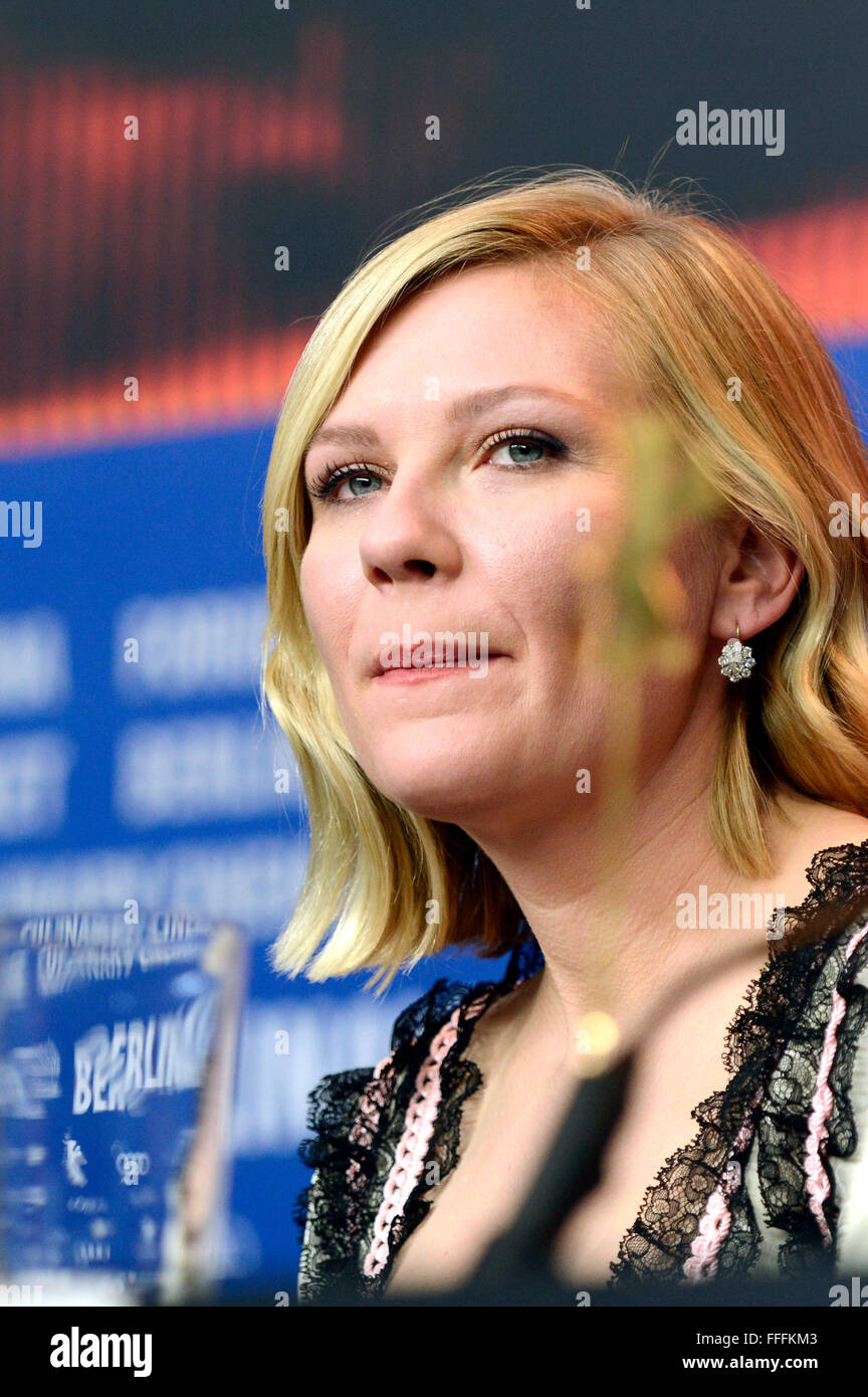 Berlin, Germany. 12th Feb, 2016. Kirsten Dunst during the 'Midnight ...