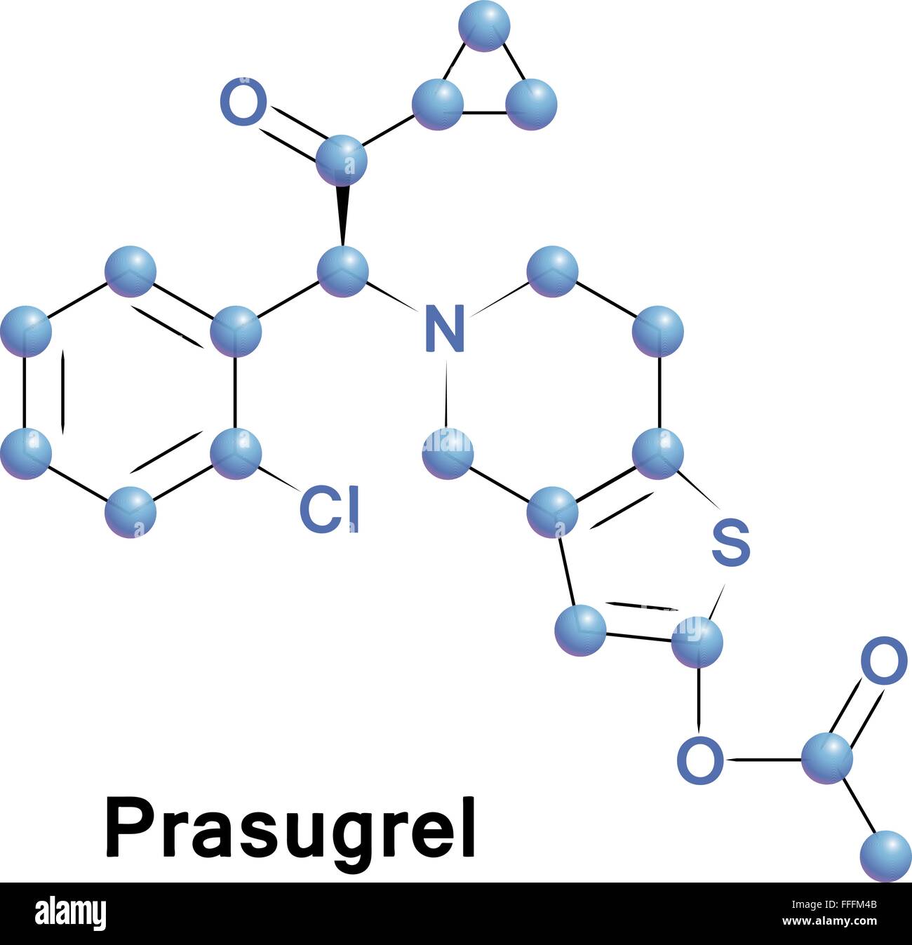 Prasugrel platelet inhibitor Stock Vector Image & Art - Alamy