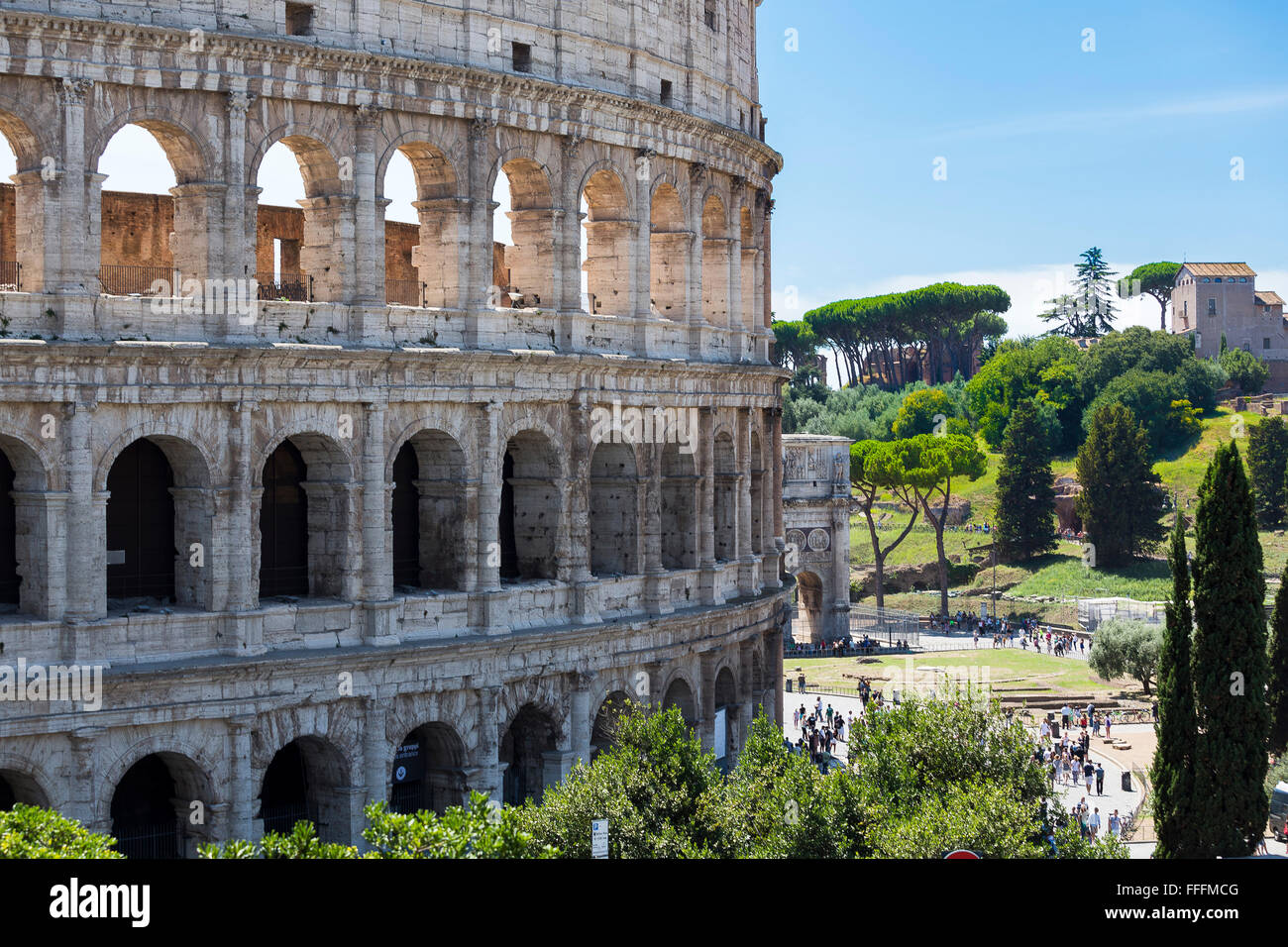 Colosseum Full View High Resolution Stock Photography and Images - Alamy