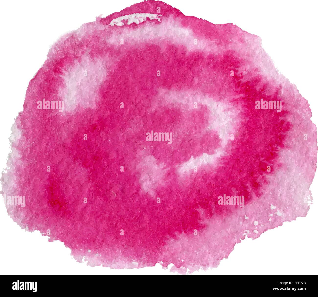 Blot pink watercolor paint Stock Vector Images - Alamy