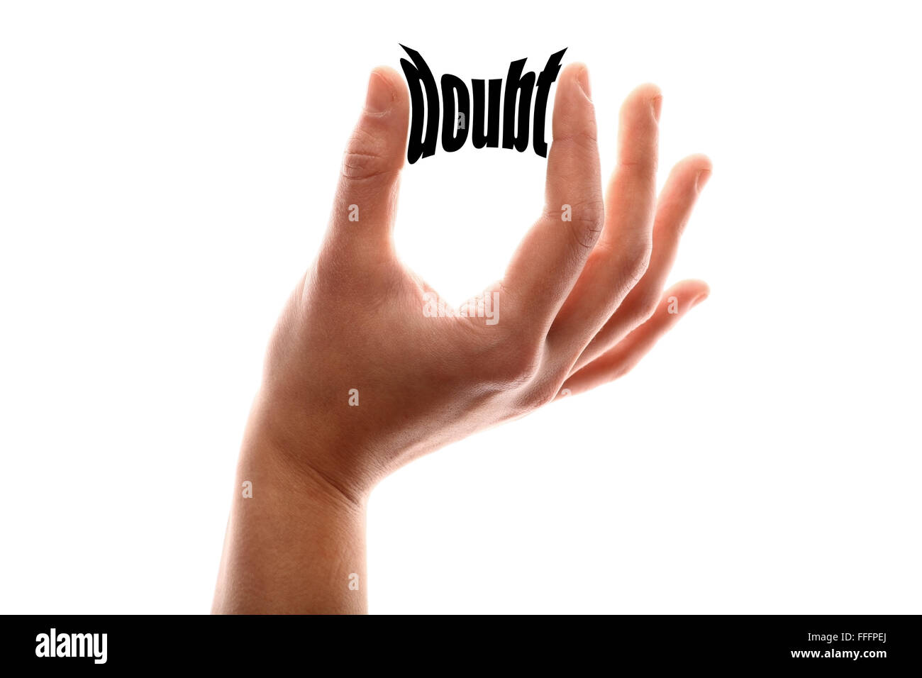 Doubt Cut Out Stock Images & Pictures - Alamy