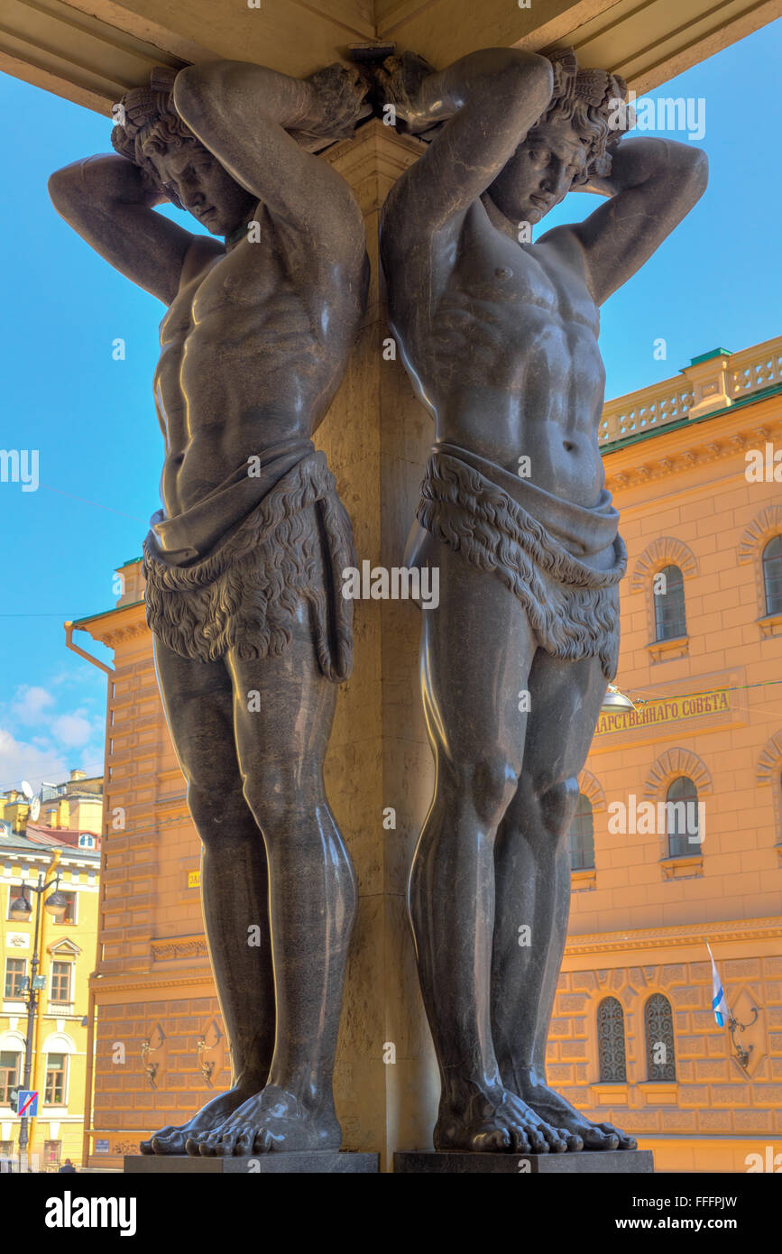 Atlas atlantes hi-res stock photography and images - Alamy