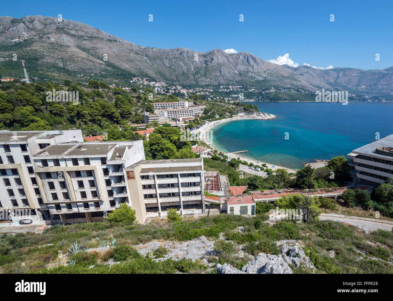 Kupari beach resort hi-res stock photography and images - Alamy