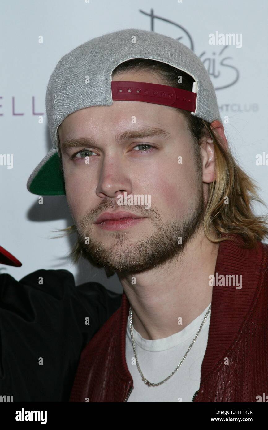 Las Vegas, NV, USA. 12th Feb, 2016. Chord Overstreet at arrivals for ...