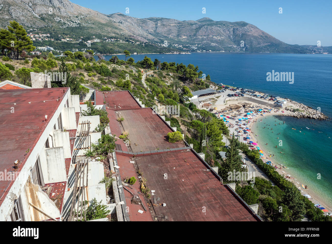 Kupari beach resort hi-res stock photography and images - Alamy