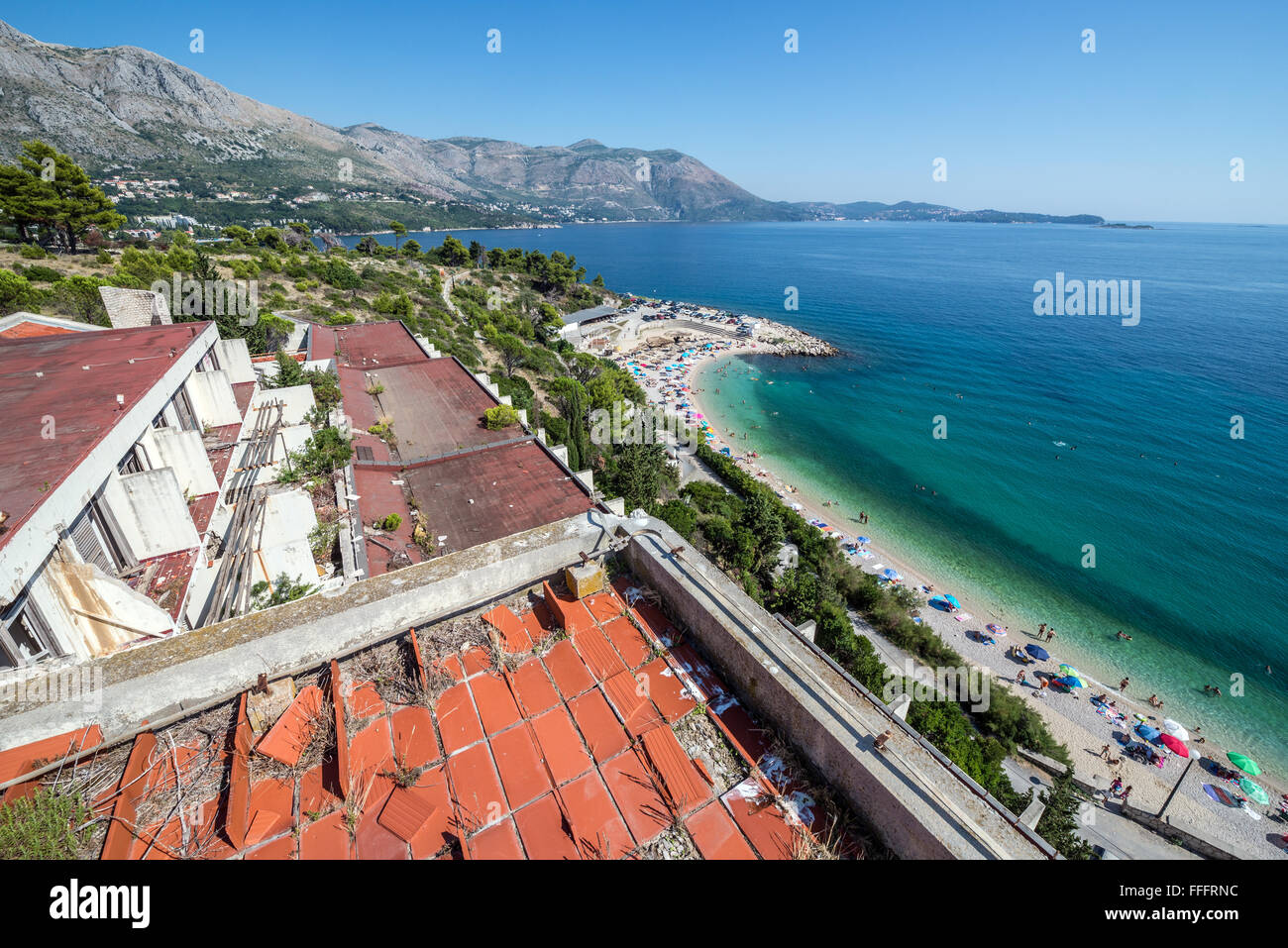 Kupari beach resort hi-res stock photography and images - Alamy