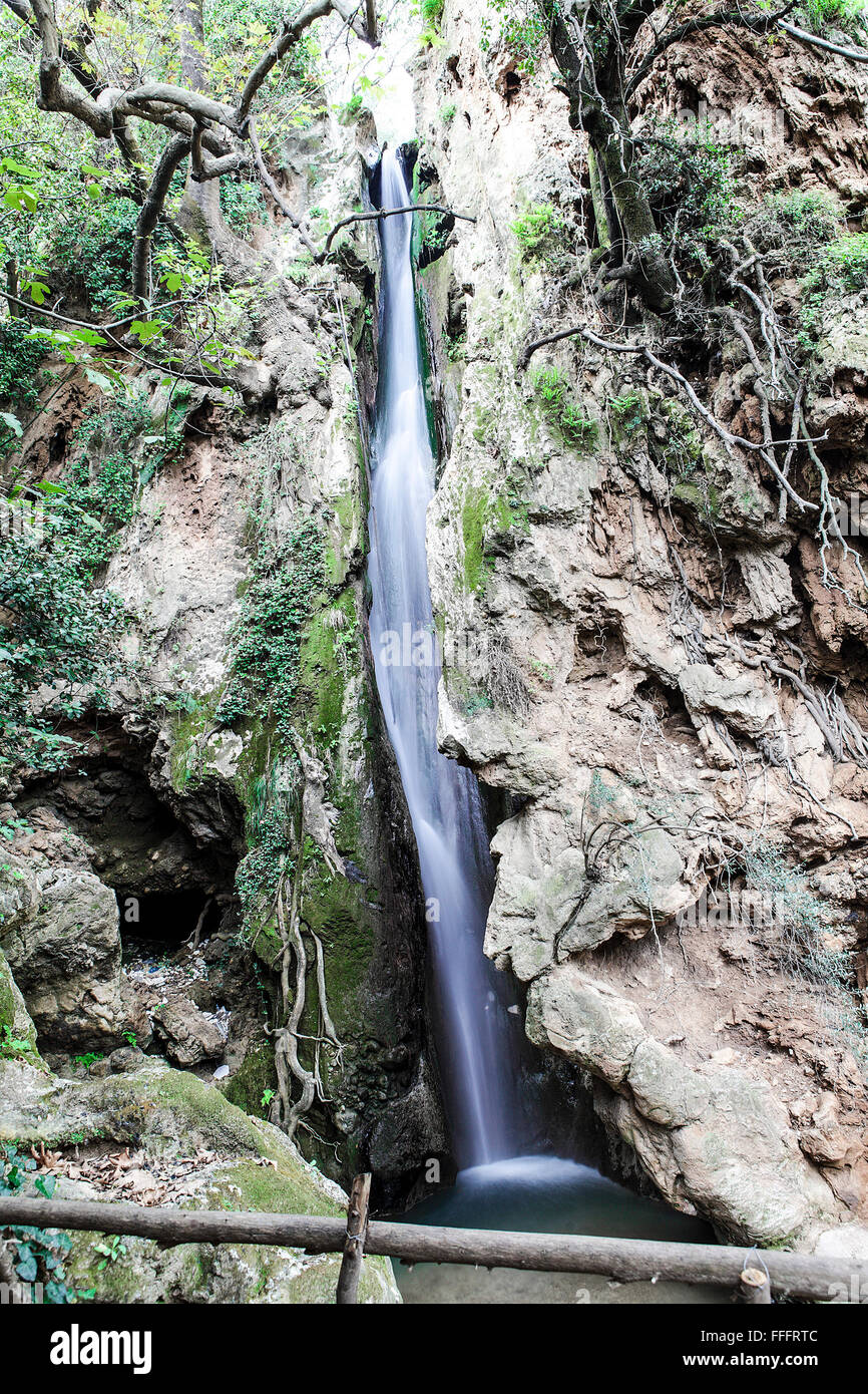 Loukas waterfall hi-res stock photography and images - Alamy