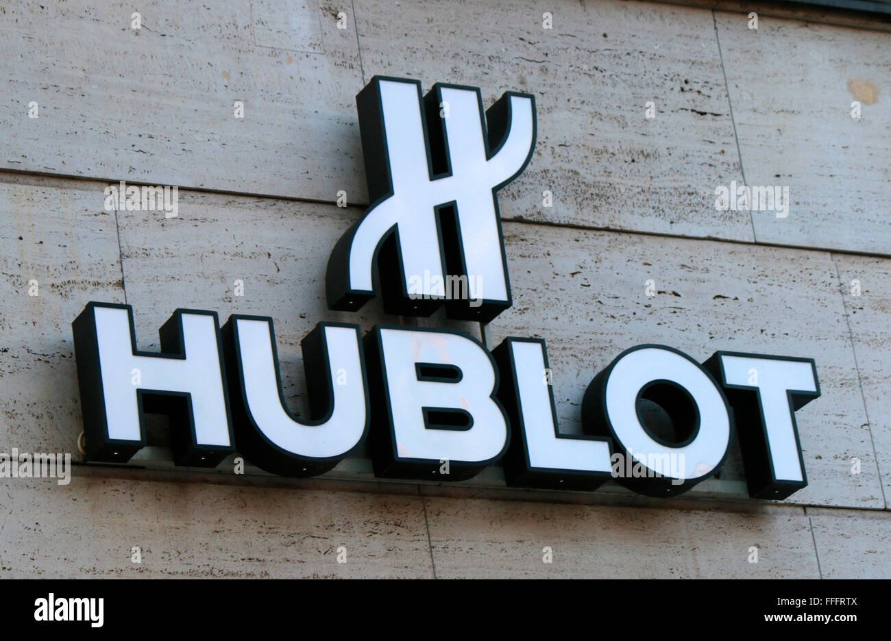 Hublot logo hi-res stock photography and images - Alamy