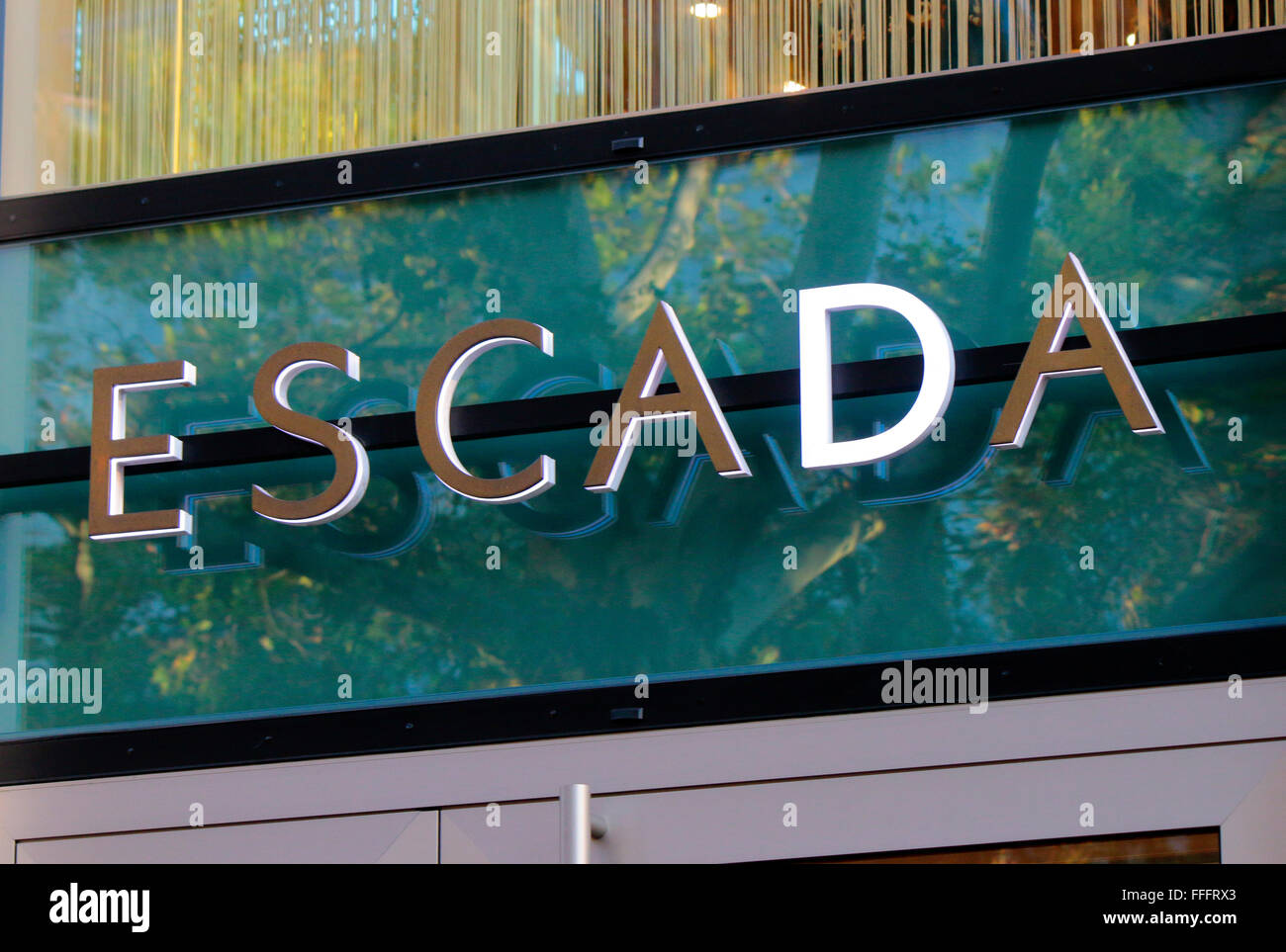 Escada logo hi-res stock photography and images - Alamy