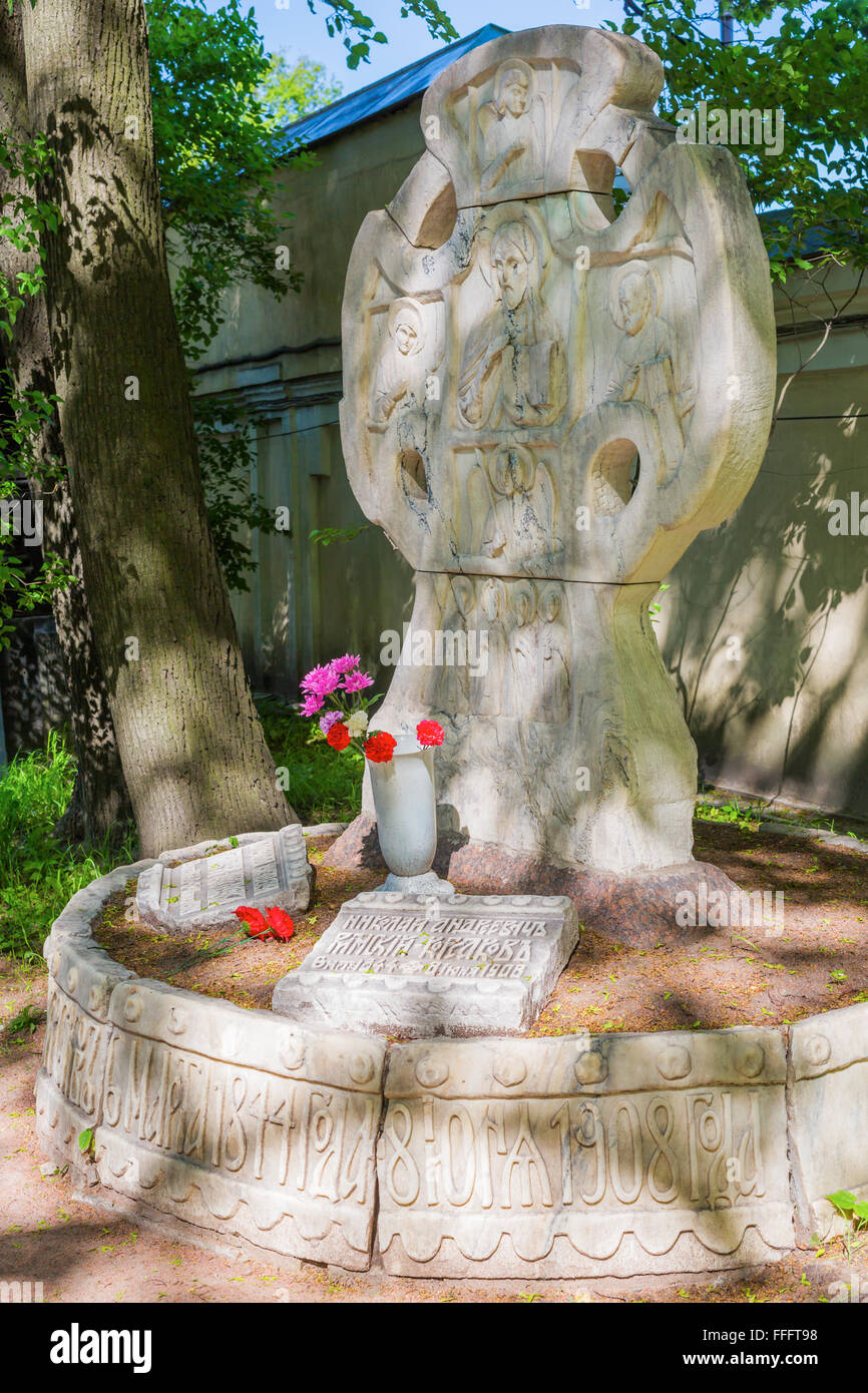 Tomb of rimsky korsakov hi-res stock photography and images - Alamy