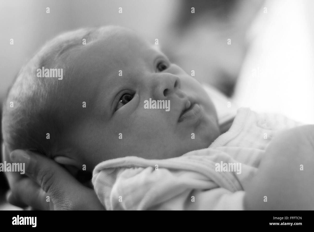 Newborn baby Black and White Stock Photos & Images - Alamy
